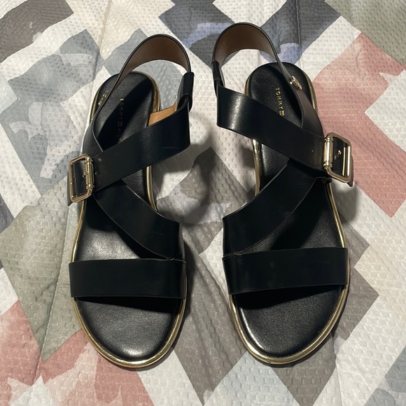 Tommy Hilfiger | Shoes | Tommy Hilfiger 2 Inch Heel Sandals | Poshmark